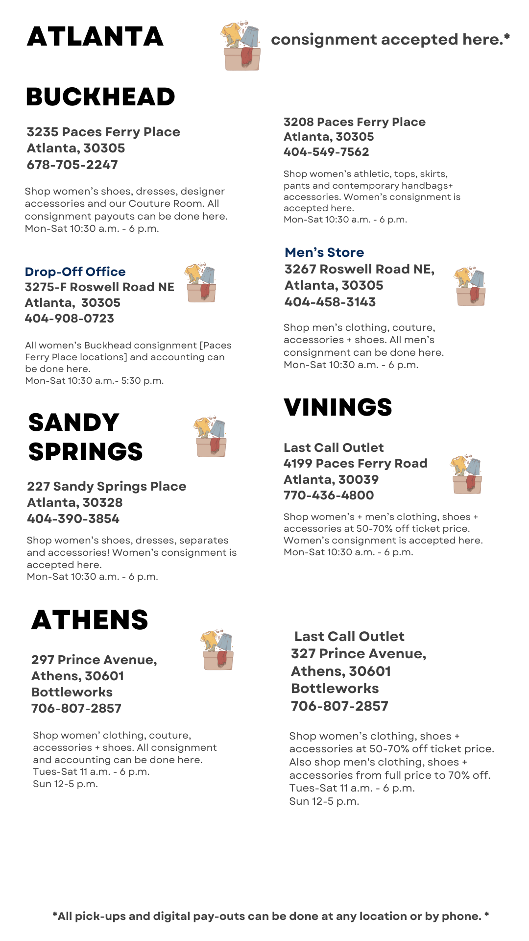 Locations — Labels Resale Boutique