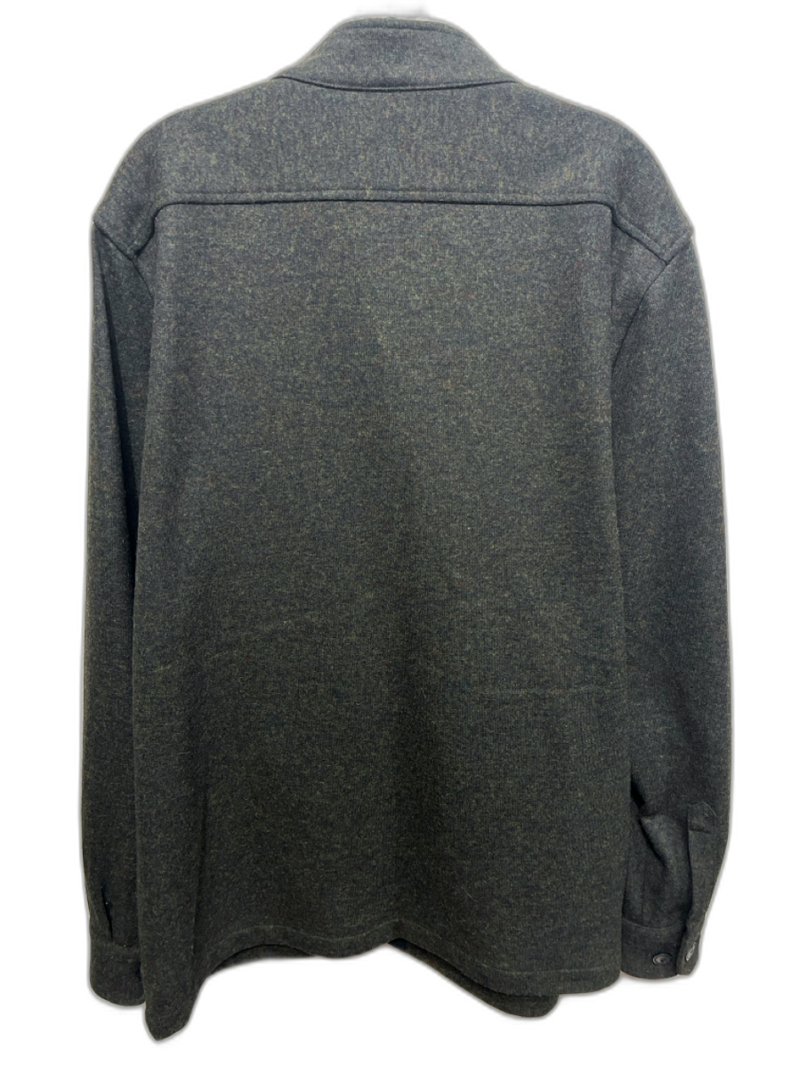 Samuelson Size Est XXL Green Wool Blend Solid Button up Men's Jacket ...